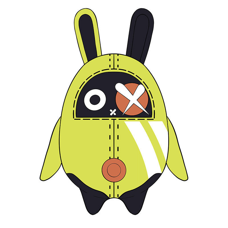 Game Zenless Zone Zero The Bangboo Emily Ann Rabbit Plush Doll Stuffed ...