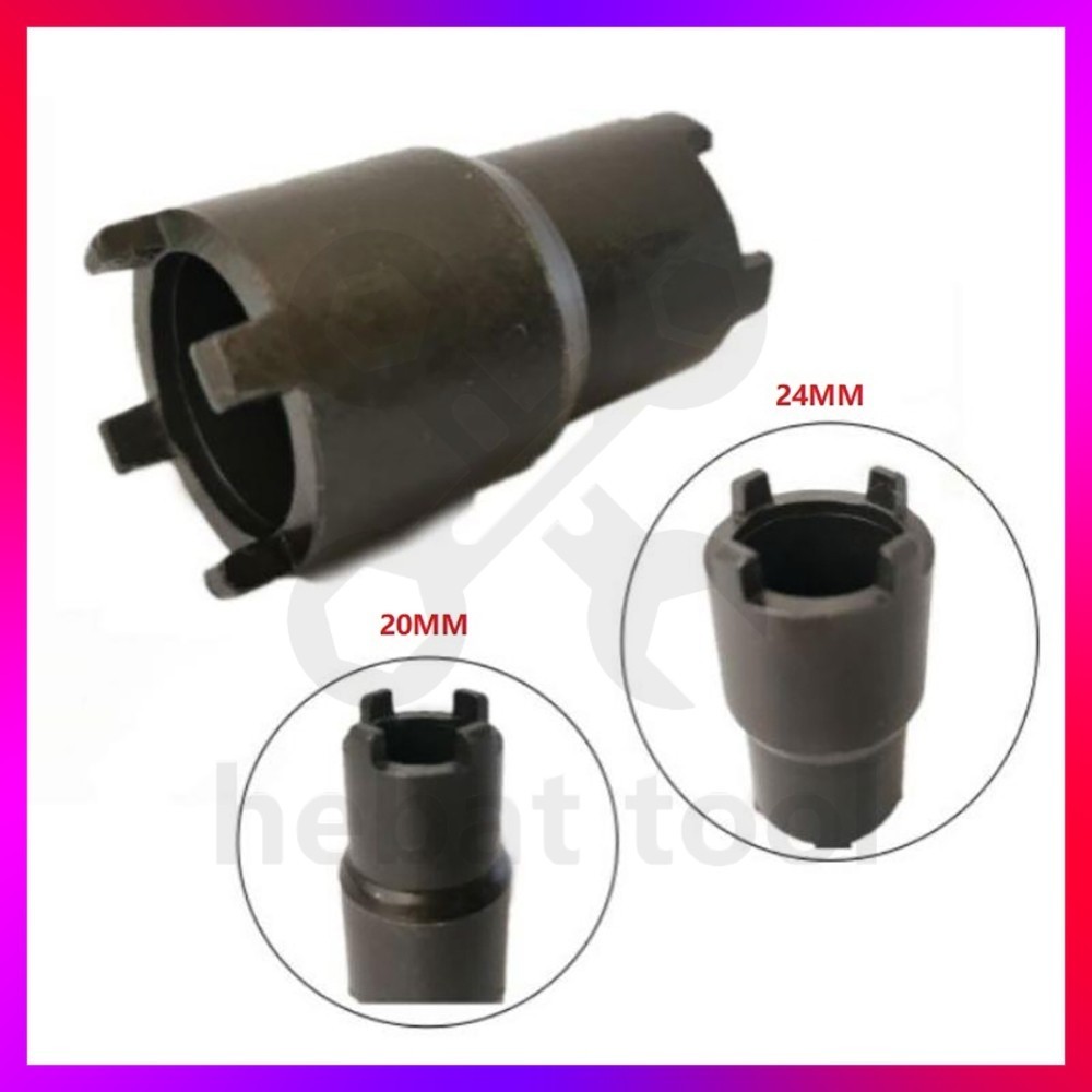HONDA EX5 DREAM WAVE125 C70 GBOJ CLUTCH NUT OPENER TOOL SOCKET TWO WAY ...