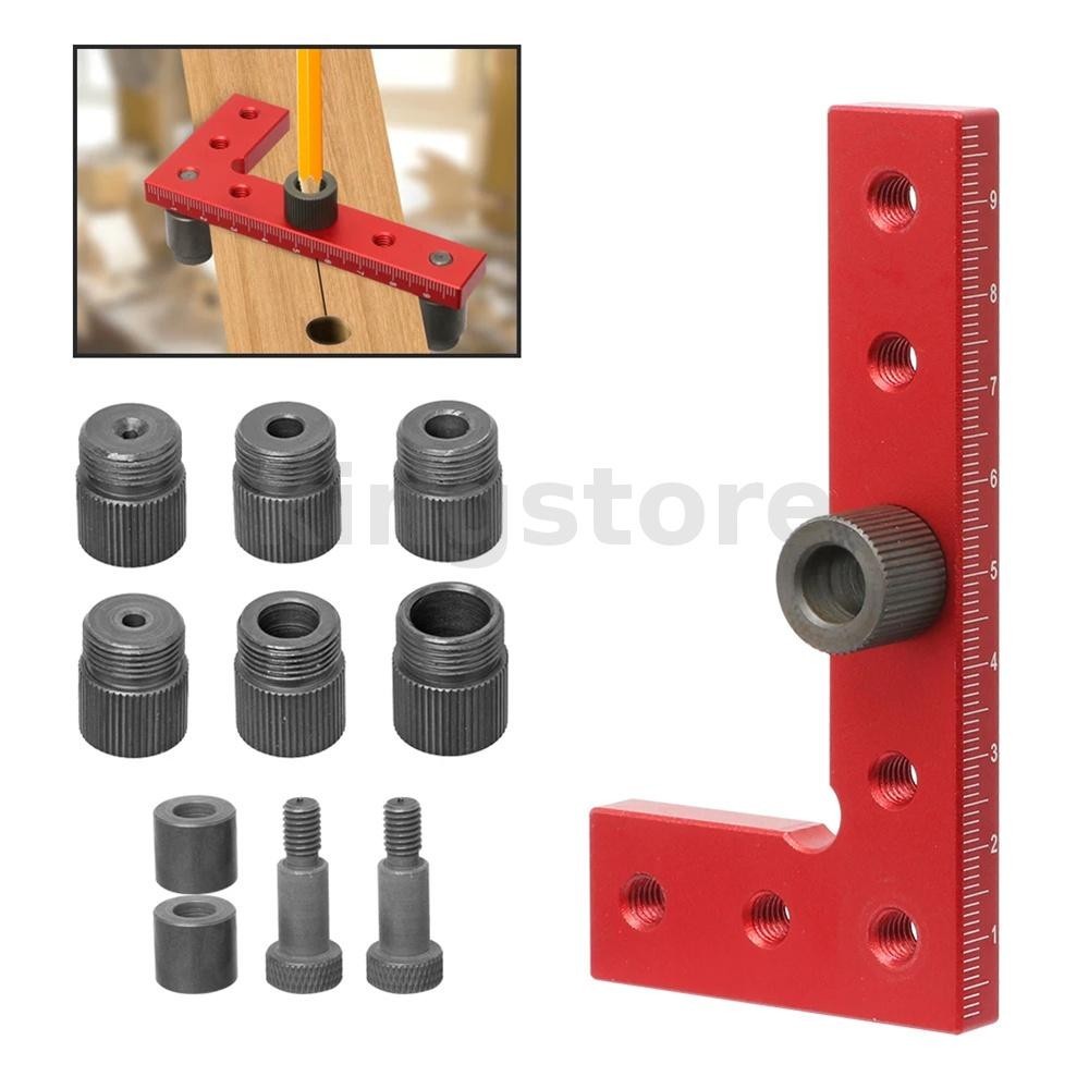 2-10mm Dowel Jig Self-Centering Line Scriber Woodworking Tools Drill ...