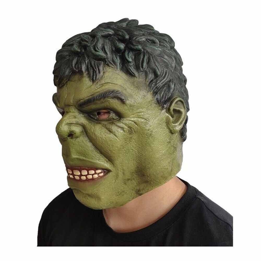 Adult Mask Avengers Hulk Super Hero Halloween Cosplay Costume Party ...