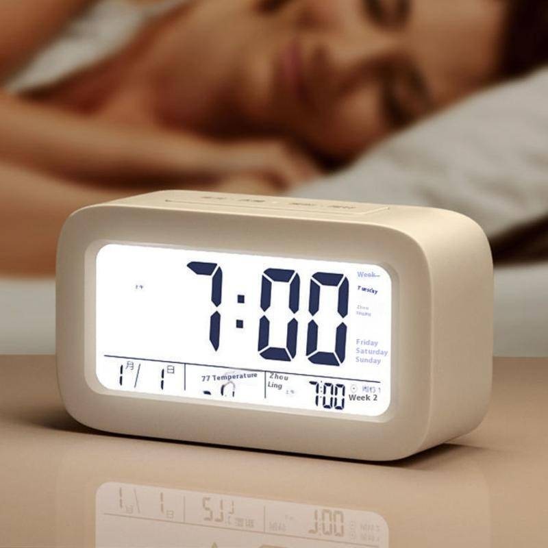 Student Alarm Clock Mute Luminous Electronic Clock Rechargeable or ...
