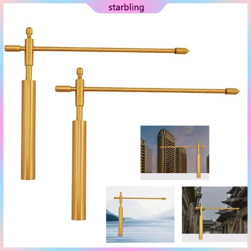 Star 2 Pieces Copper Dowsing Rods Divining Rod for Ghost Hunting Toos ...