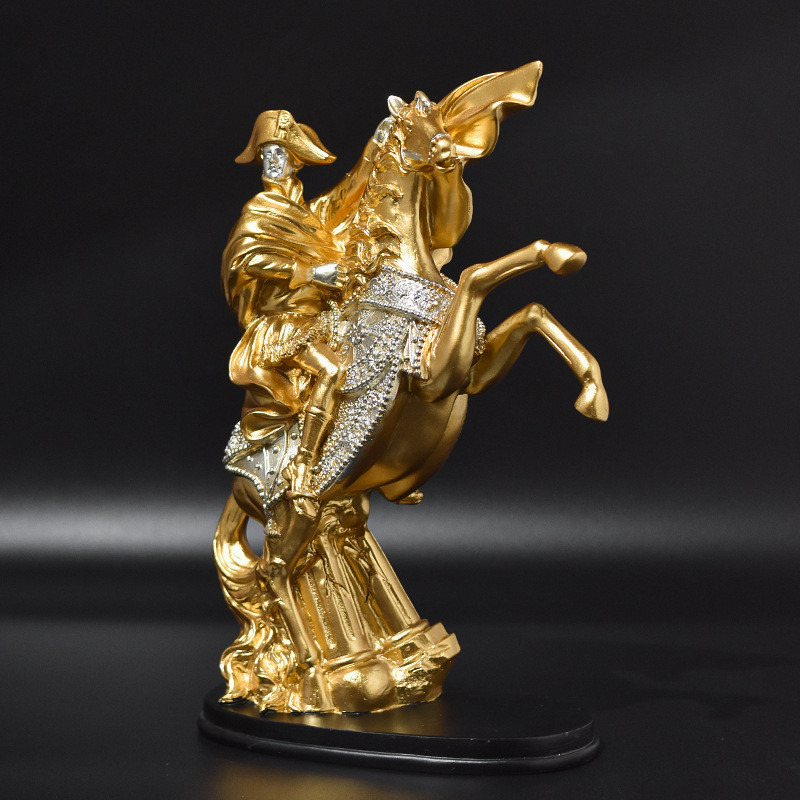 Nordic Character Sculpture Napoleon Knight Home Living Room Decorations ...