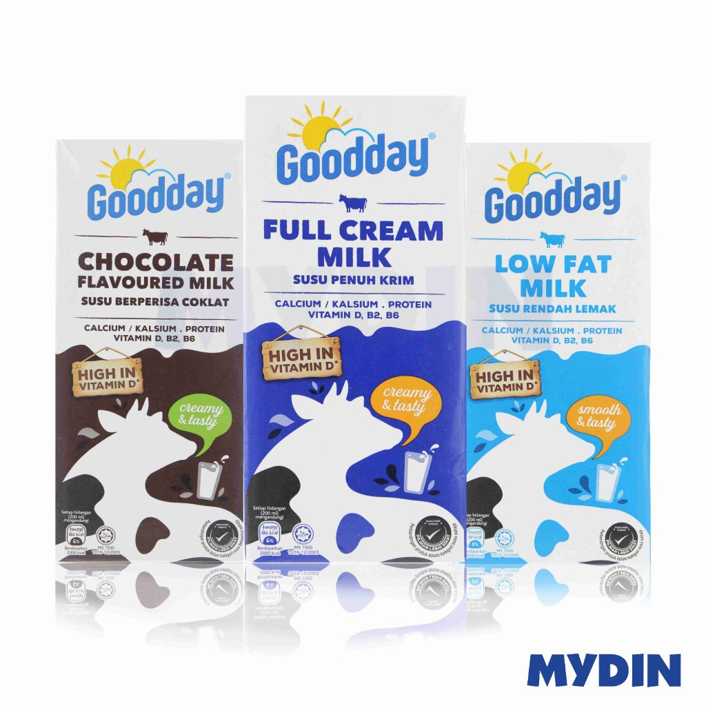 Goodday UHT Milk (1L) - 3 Variants | Shopee Malaysia