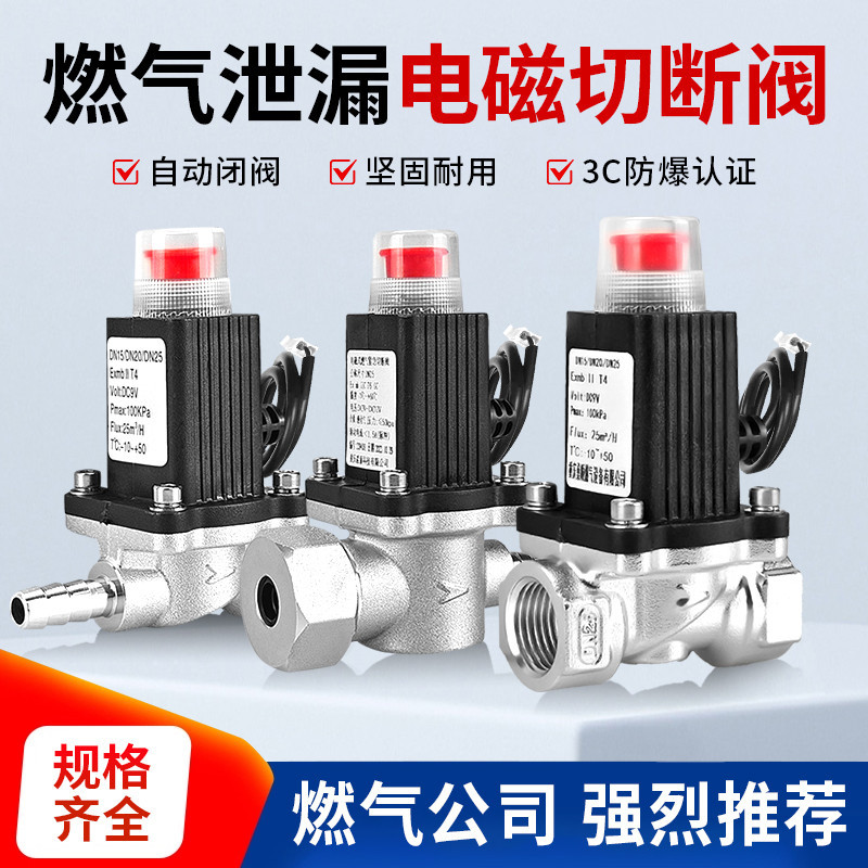 Natural Gas Emergency Cutting Valve Household Kitchen Gas Breaking ...