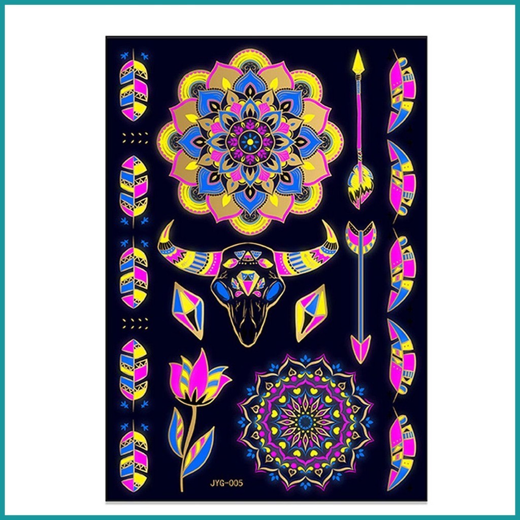 Rave Stickers Makeup Stickers Temporary Stickers Create A Halloween ...