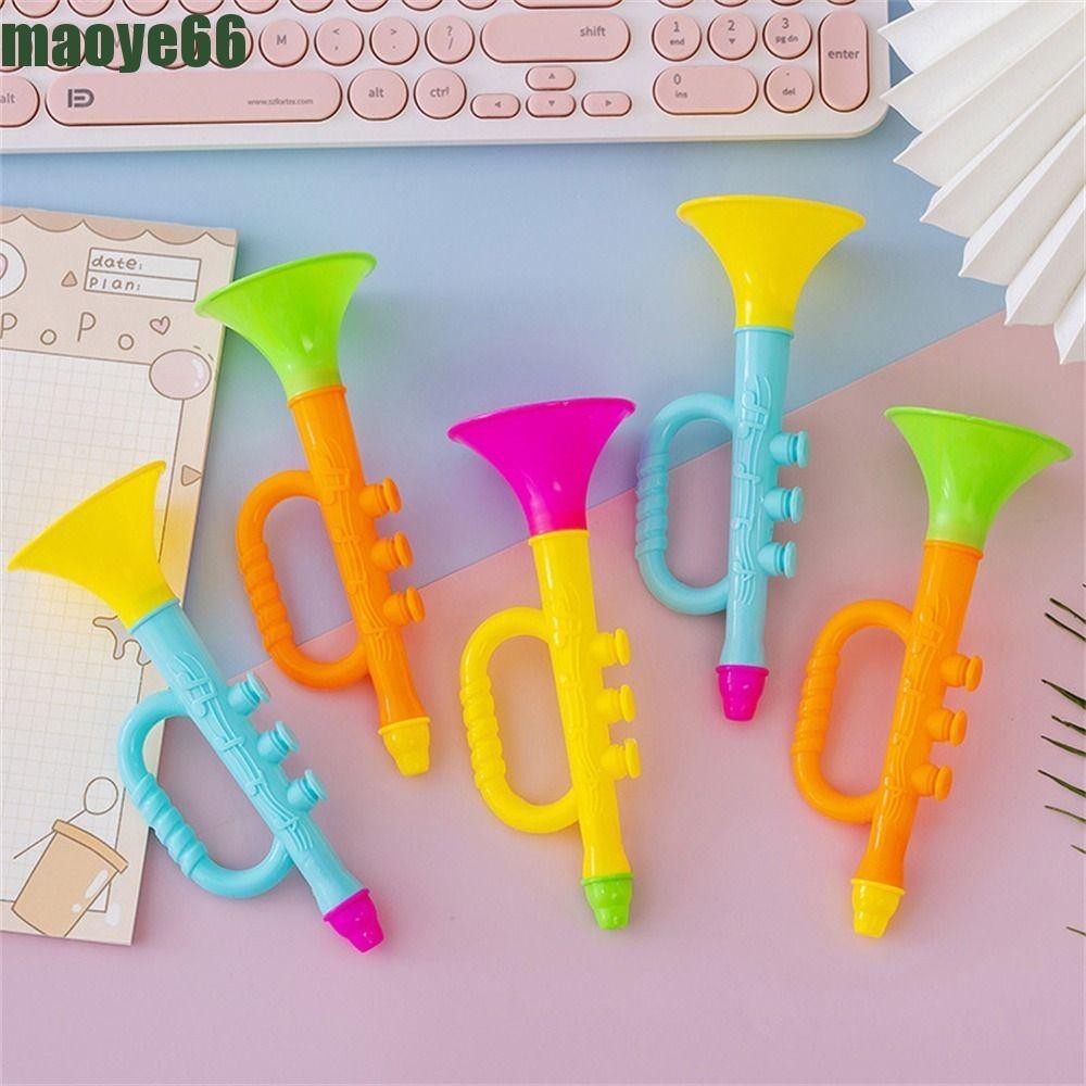 MAOYE Baby Horn Toy Boy Girl Musical Instruments Kids Toy Colorful 17CM ...