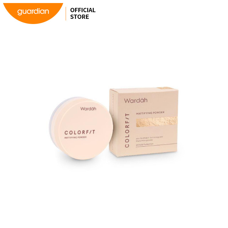 Wardah Colorfit Mattifying Powder 23W Warm Ivory 15 G | Shopee Malaysia