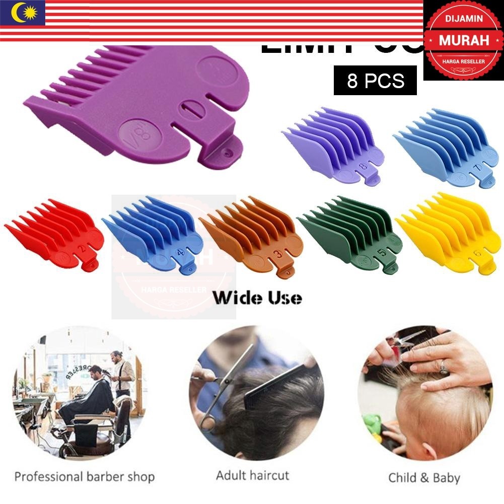 MP 3/8/10Pcs Clip Cutting Guide Comb Professional Clipper Guard ...