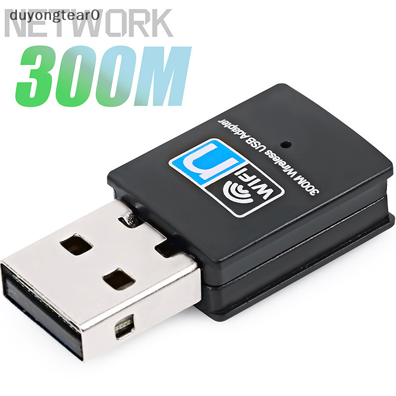 (duyongtear0) 300Mbps Mini USB Wireless Wifi Adapter Wi fi Network LAN ...