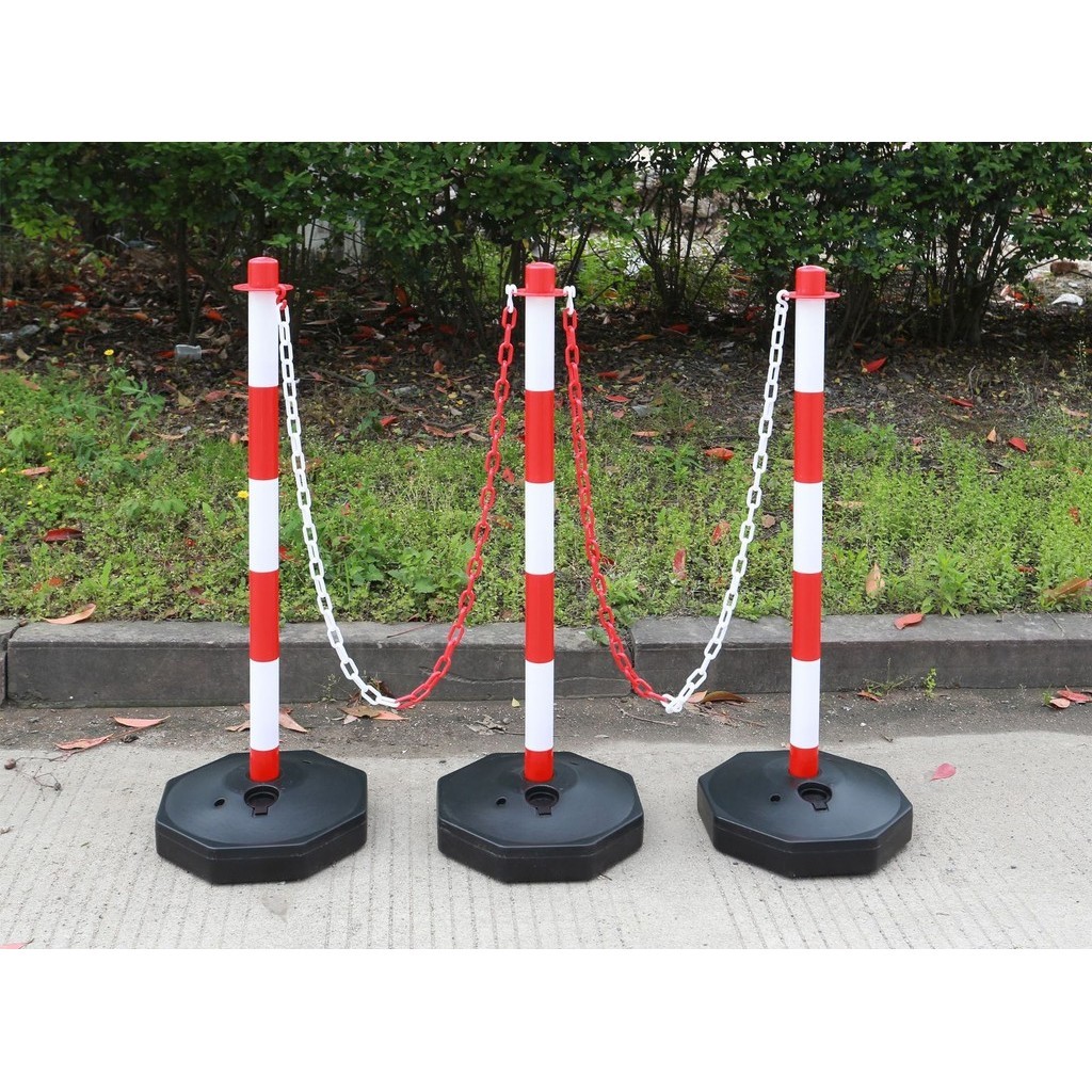 Flexible Warning Column Traffic Cone Safety Posts Pole Road Cone ...