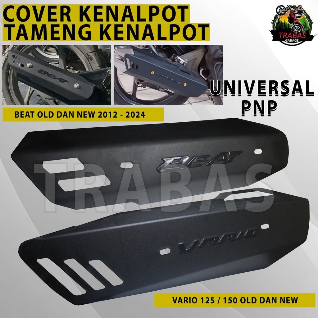 Shield COVER Exhaust BEAT VARIO OLD NEW ABS CBS ISS CARBU VARTECH ...
