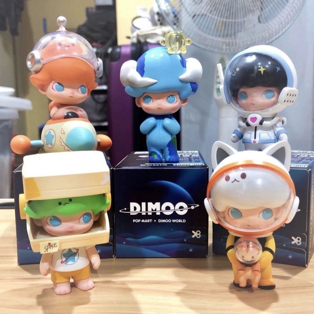 pop mart DIMOO space travel series blind box fashion astpop mart泡泡玛特 ...