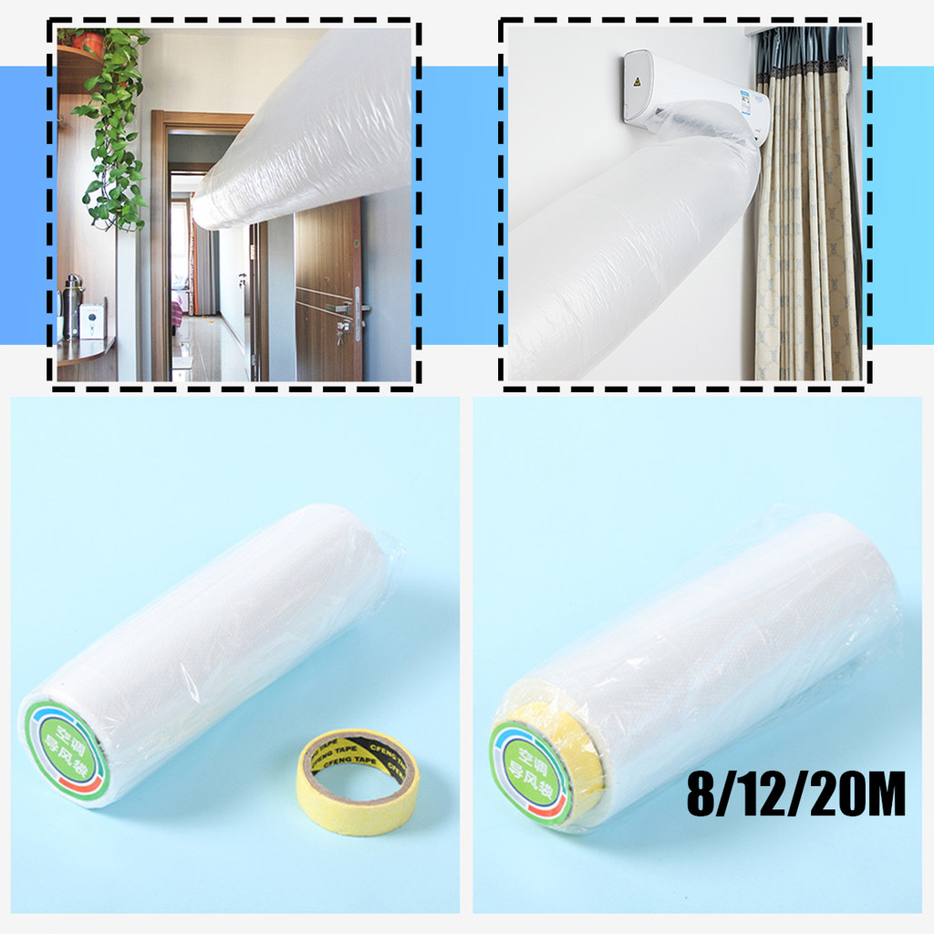 Universal Air Conditioner Extended Flexible Blowing Pipe Bag Summer ...