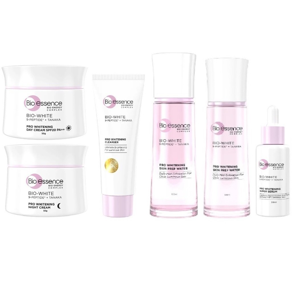 Bio Essence Bio-Essence Bio White Pro Whitening Tanaka Series | Shopee ...