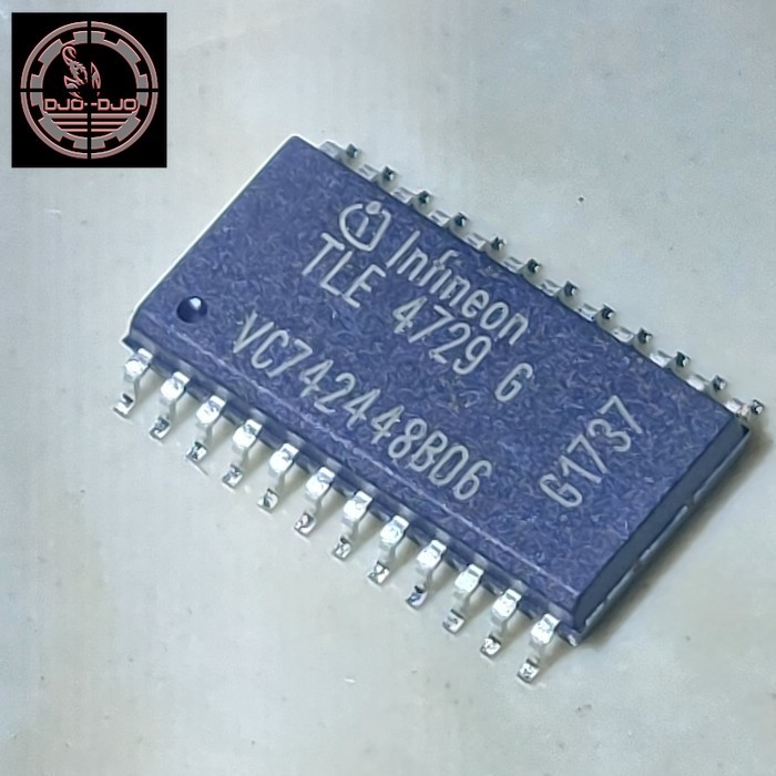 TLE4729G Sop-24 SMD TLE4729 TLE 4729 4729G IC 2-Phase Stepper DC Motor ...