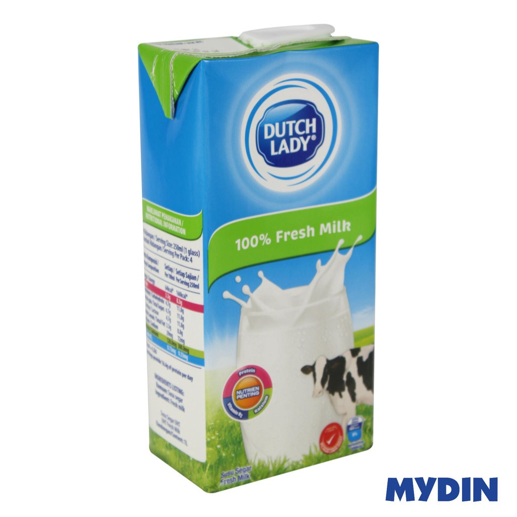 Dutch Lady PureFarm Fresh Milk (1L) | Shopee Malaysia