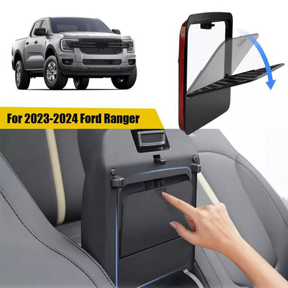 Center Console Armrest Hidden Storage Box Fit For Ford Ranger 2023 2024 ...