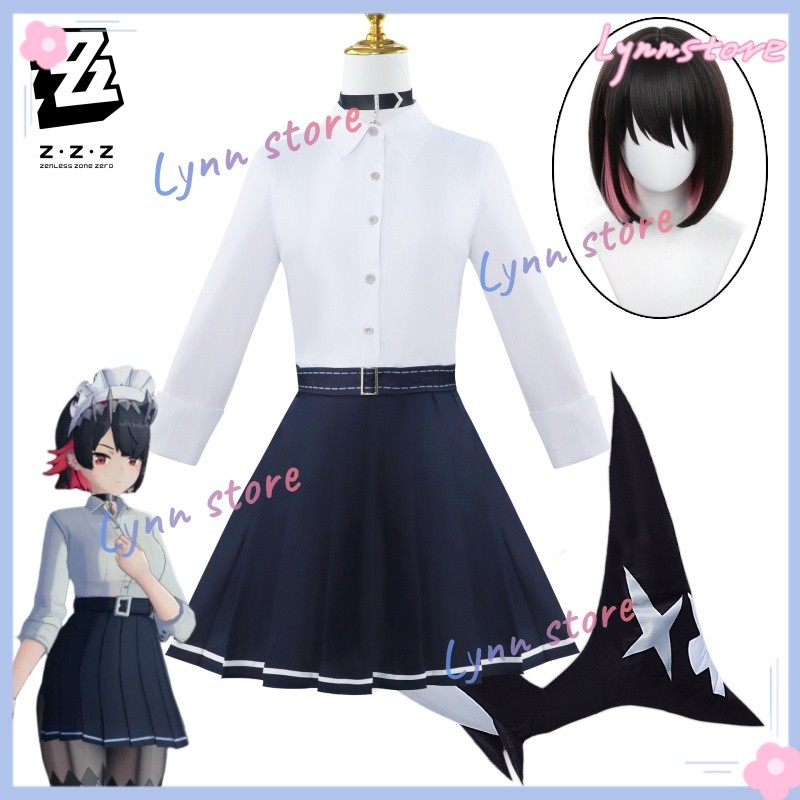 [IN STOCK] ELLEN JOE Cosplay Costume ZENLESS ZONE ZERO ELLEN JOE School ...