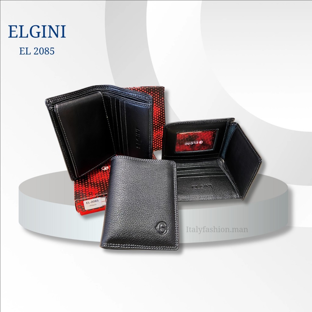 Elgini Wallet/Original Men's Leather Wallet 2085 | Shopee Malaysia