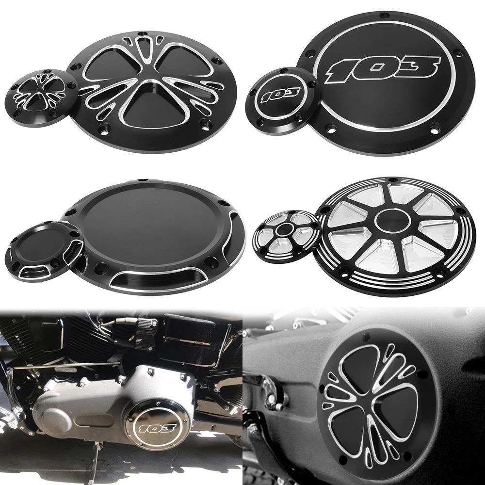 Motorcycle Modification Engine Side Cover Clutch Lid Harley Gliding ...