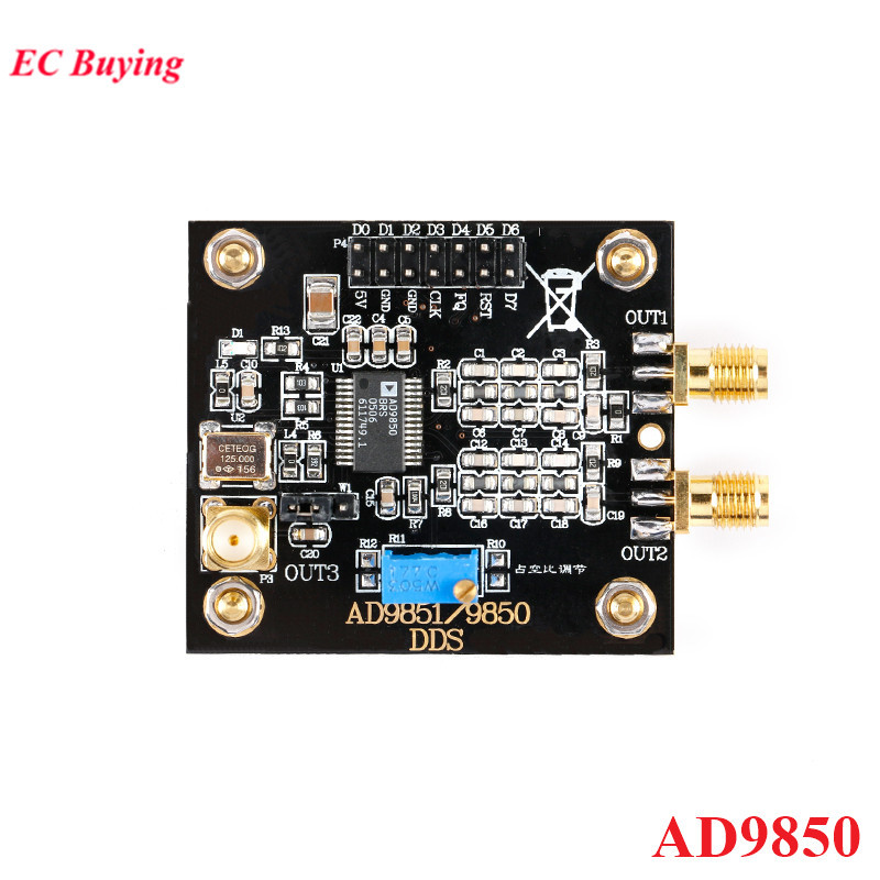 AD9850 DDS Signal Generator Module High Speed Sine Wave Square Wave ...