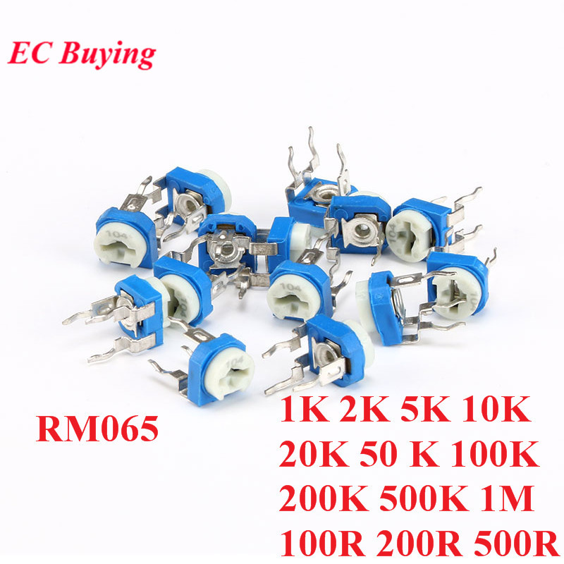 10pcs RM065 RM-065 100 200 500 1K 2K 5K 10K 20K 50K 100K 200K 500K 1M ...
