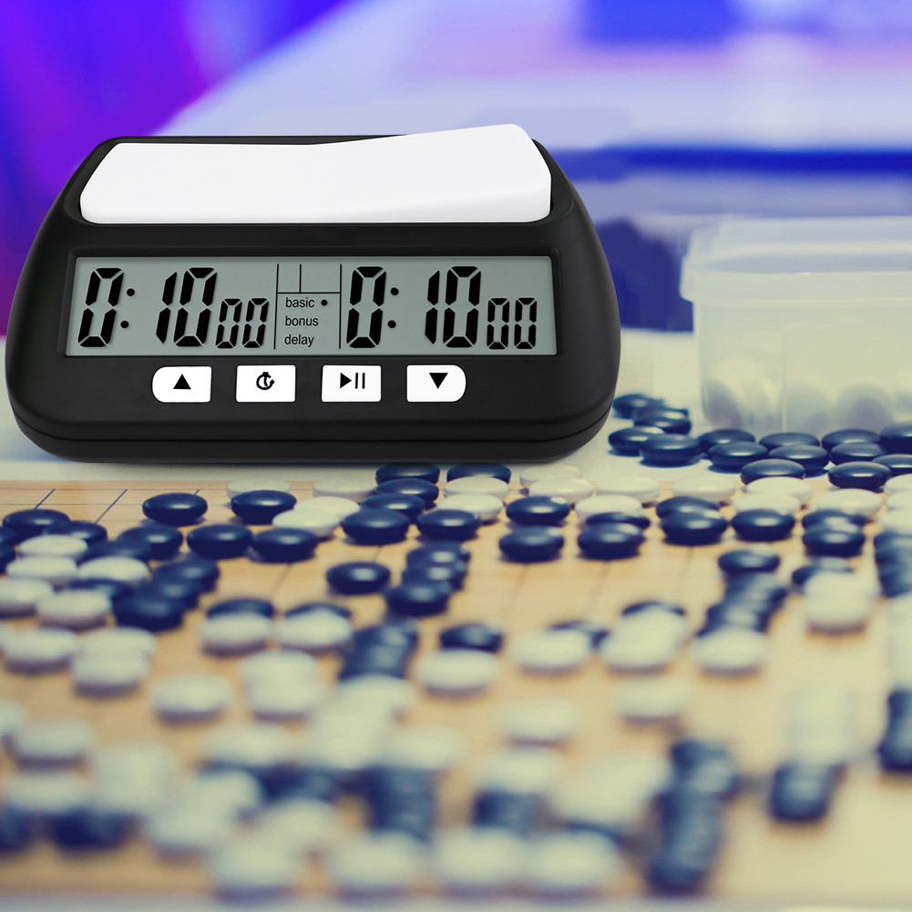 Digital Chess Clock Count Up Down Chess Competition Board Game Timer Stopwatch [dailylucky.my ...