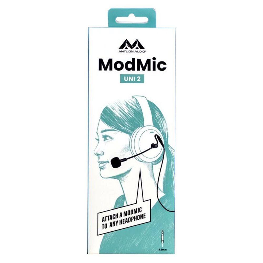 Antlion Audio ModMic Uni 2 (GDL-2420) - 3.5mm Attachable Noise ...