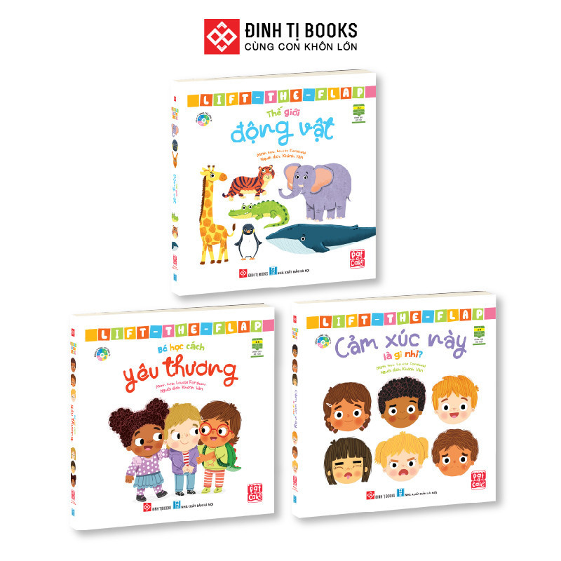 Interactive book - Lift-the-flap - Animal world and Children learn to ...