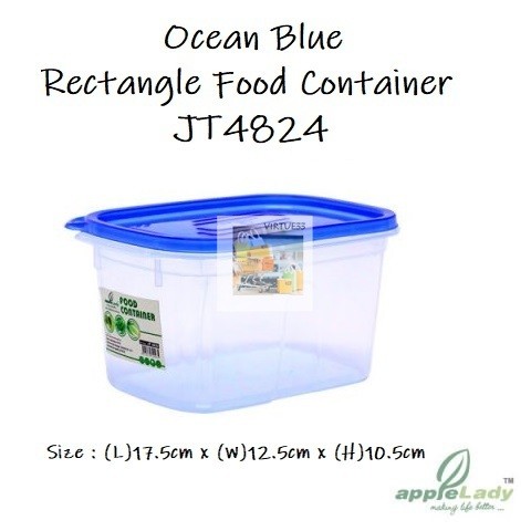 Ocean Blue Rectangle Container|Multipurpose Container | Tupperware ...