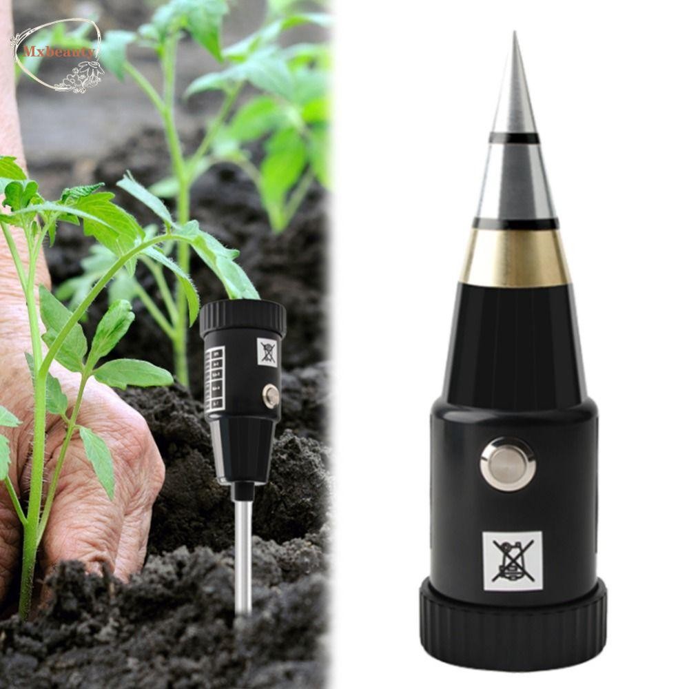 MXBEAUTY Metal Sensor Probe, Handheld 2 in1 Soil Moisture PH Meter ...