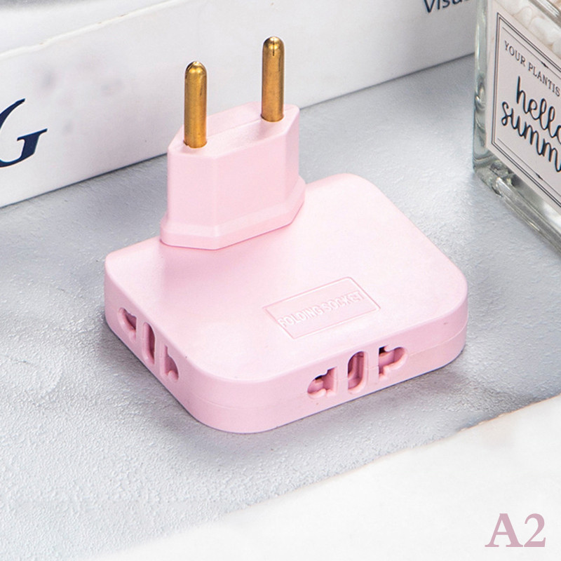 BlingFlash European Regulation 1 In 3 Convenient Rotary Plug Travel ...