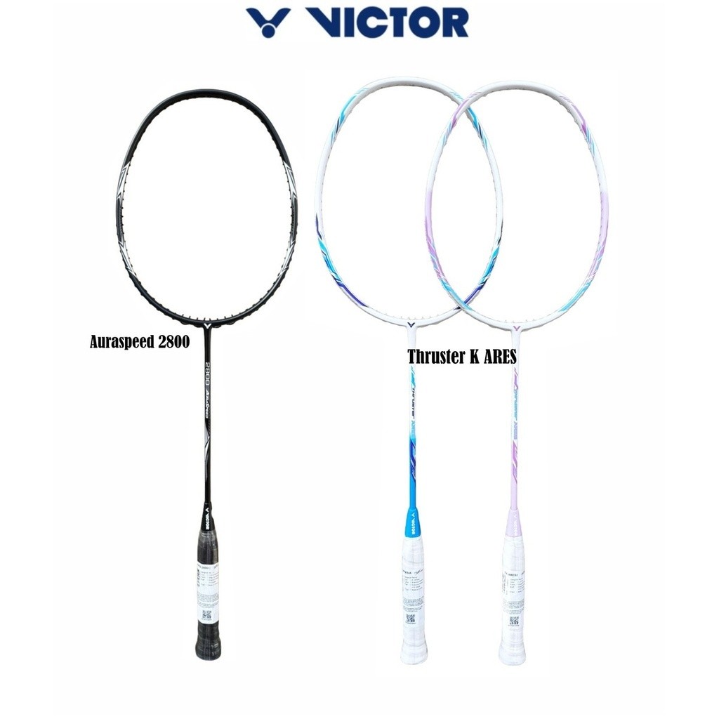 VICTOR [Auraspeed 2800/Thruster K ARES] Badminton Racket (FREE String ...