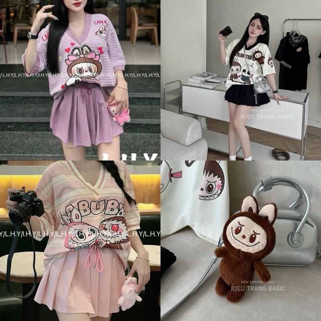 Genuine labubu set with labubu bears in many cute designs for Women ...