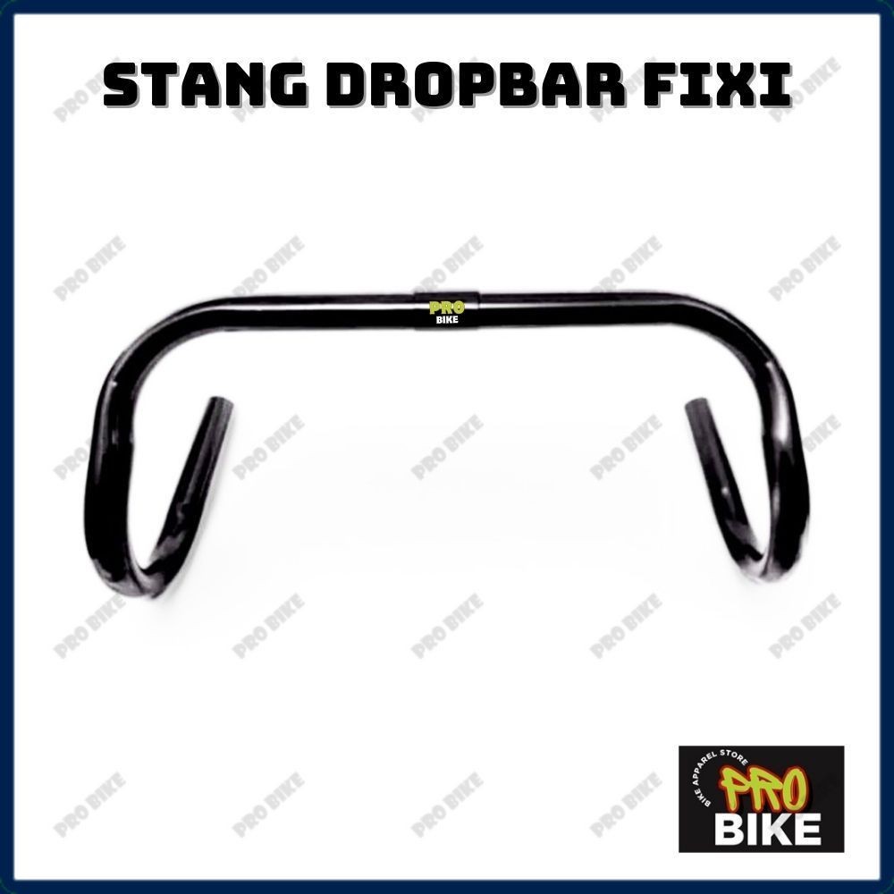 Dropbar Fixi inlet standard 25.4 handlebar old school racing bike ...
