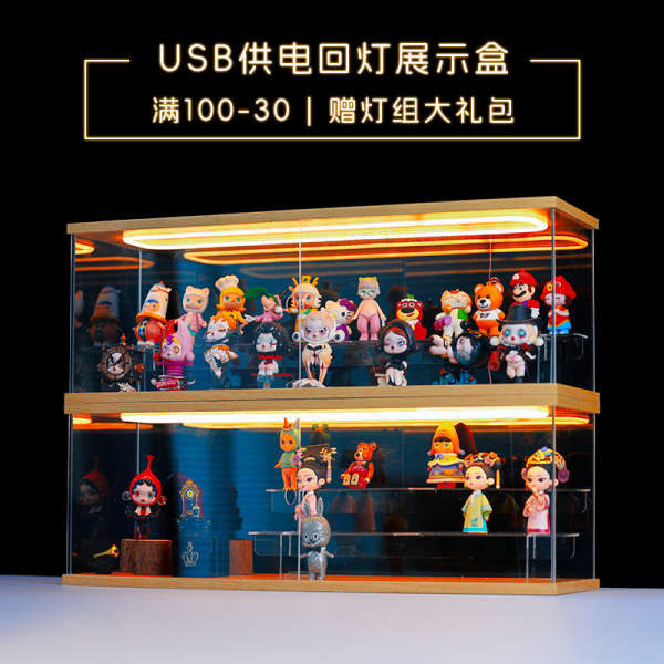 figurine display rack figurine figurine box Rak paparan penyimpanan ...