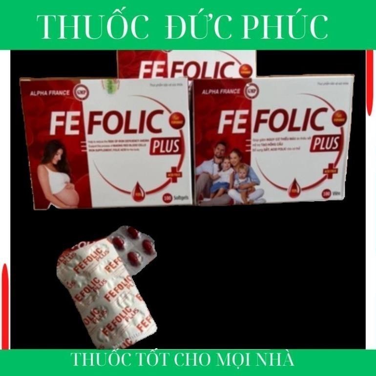 Fe folic PLUS Iron supplement - folic acid - reduces the risk of iron ...