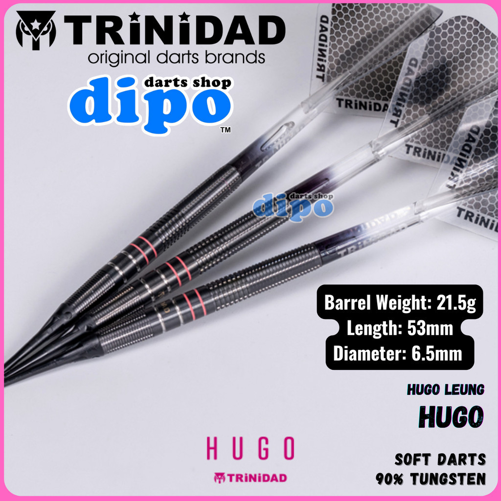 TRiNiDAD HUGO ( Hugo Leung model ) - TRiNiDAD Soft Darts | Shopee Malaysia