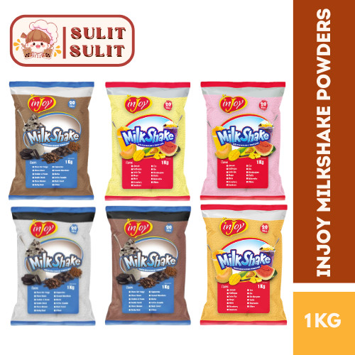 inJoy Milk Shake Powder 1kg / Milkshake Frappe / Injoy / Ice Candy ...