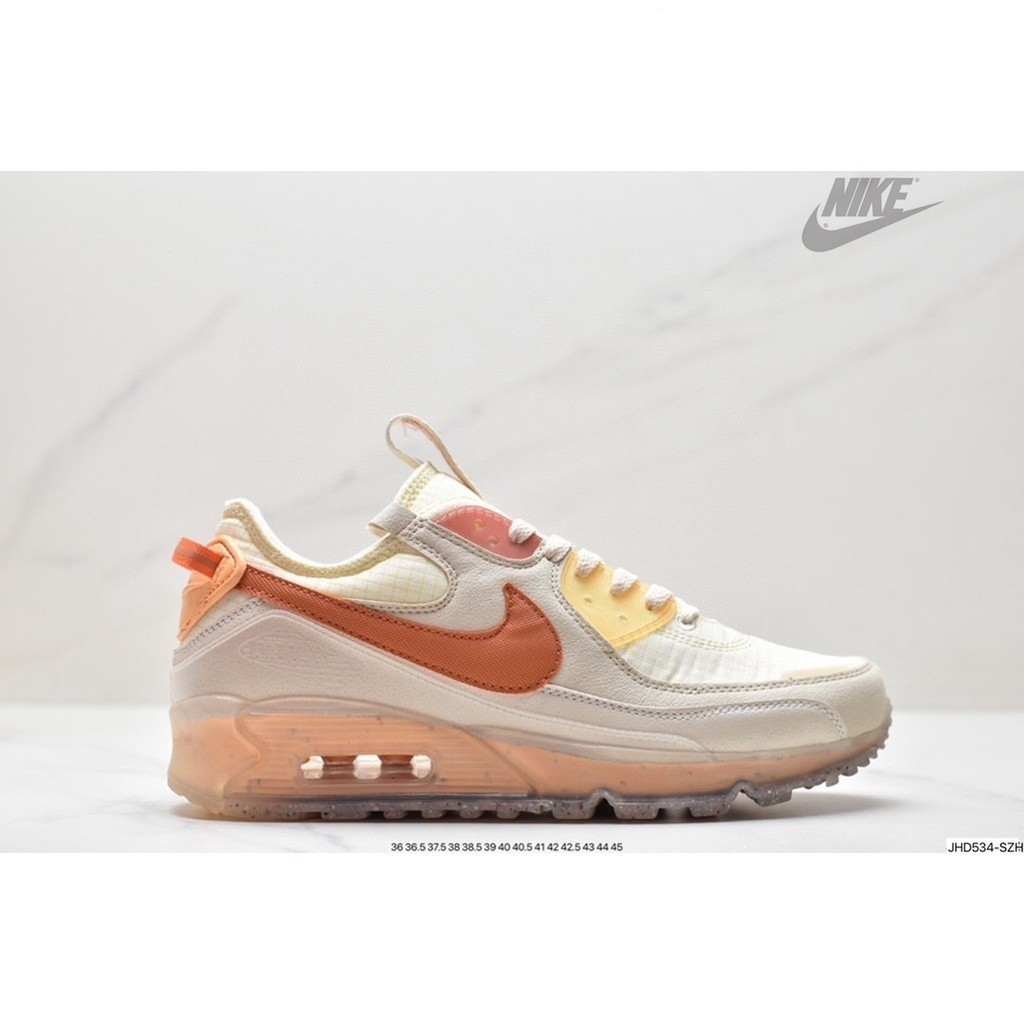 Nike Max Terrascape 90 "University Grey/Red" gunung Retro bentuk bumi ...