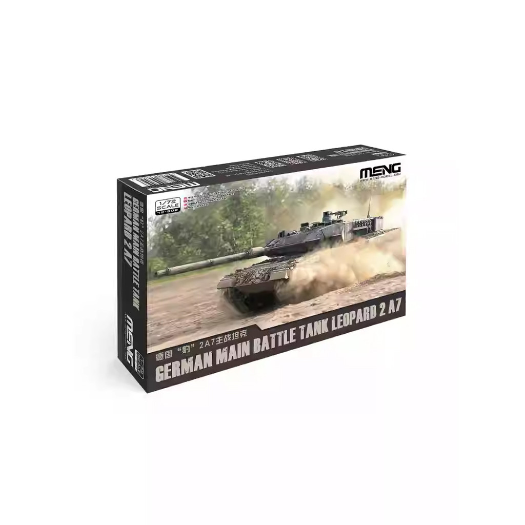 Meng Assembled Model 1/72 Modern German Leopard 2A7 Type Main Battle ...