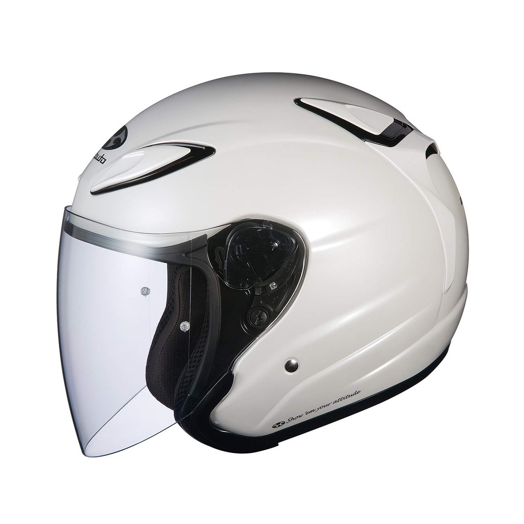 OGK KABUTO AVAND-II Pearl White, Size M (57-58 cm) | Shopee Malaysia