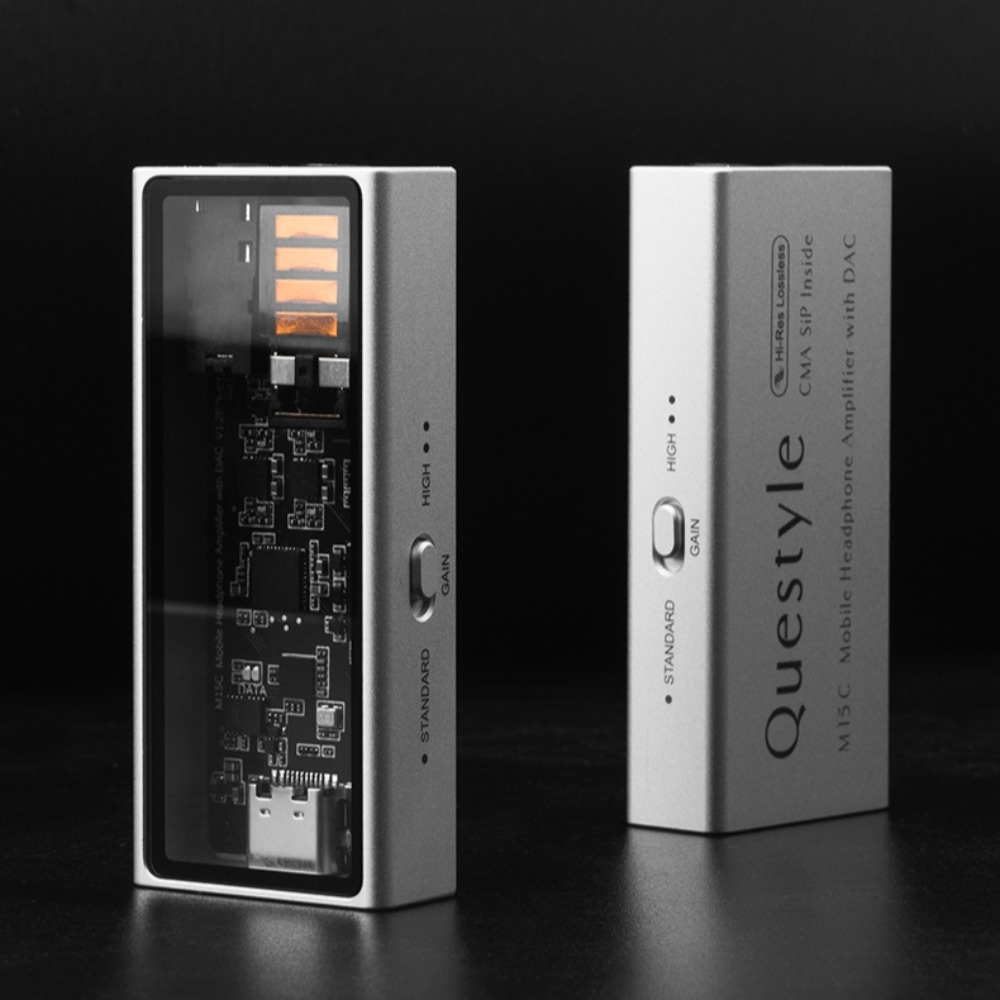 Questyle M15C Portable HiFi Lossless Decoding Ear Amplifier Thrust Mobile Phone Small Tail ...