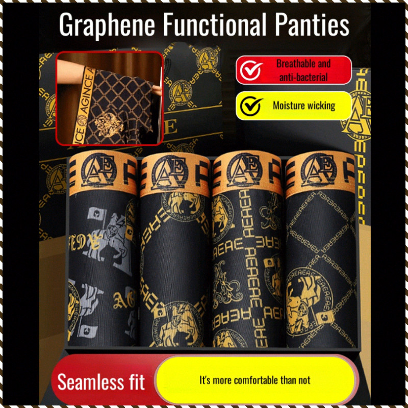 Men's Underwear Breathable Boxer Briefs Panties Wearing Experience ...