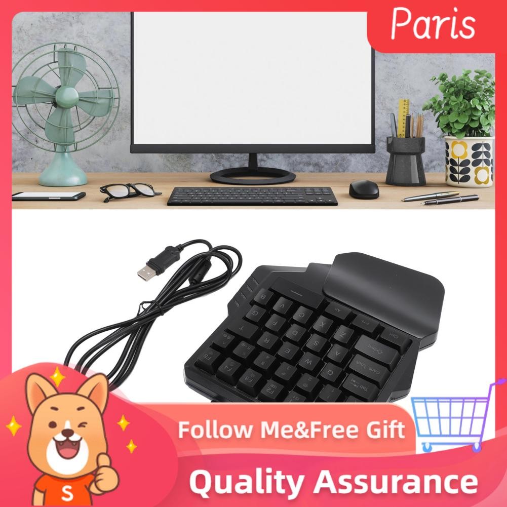 Superparis Gaming Keypad Support Light Effect Recording Single Handed ...