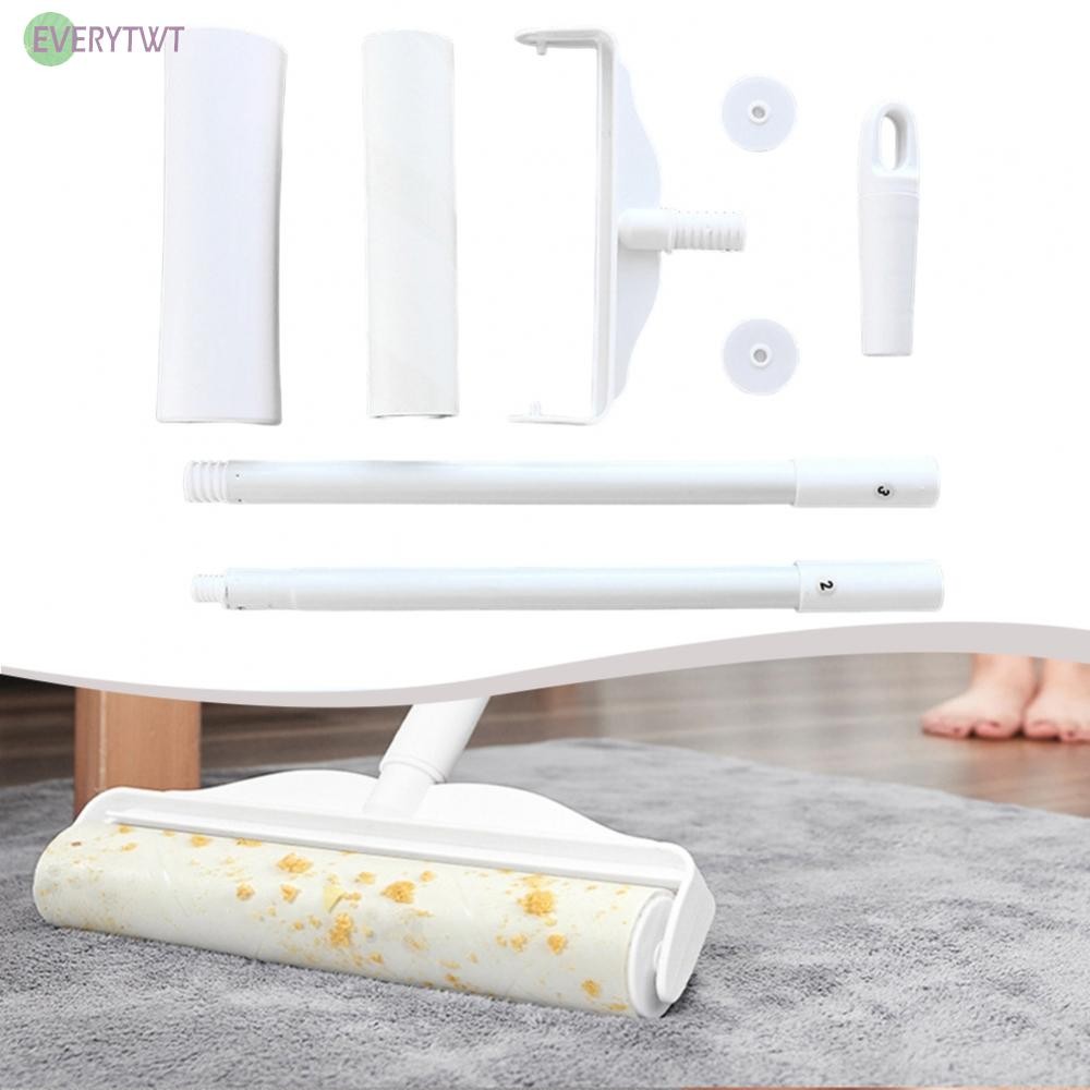 【EVER】Large Lint Roller for Floors with Long Handle and Refillable ...