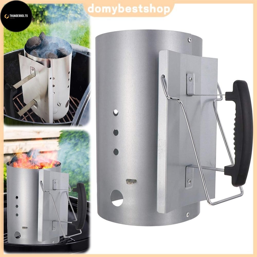 TD Stainless Steel Charcoal Grill Chimney Starter BBQ Chimney Starter ...