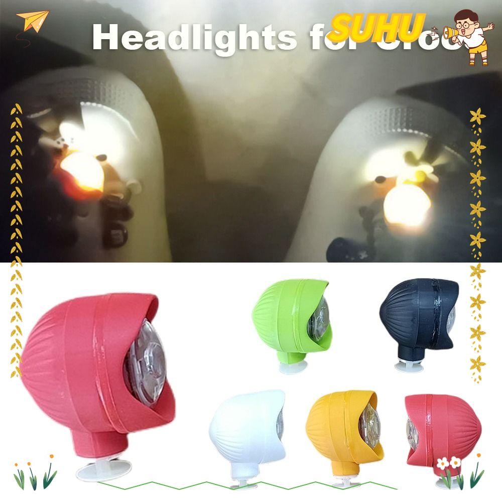 SUHU Wearable LED Headlights - 2pc Set with 3 Light Modes, Waterproof ...