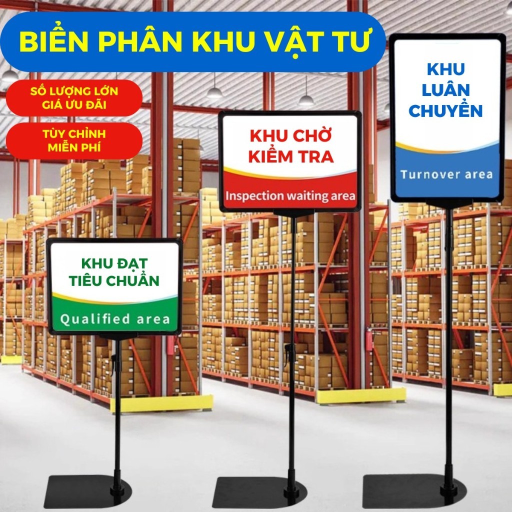Durable Warehouse Sign Holder - Multifunctional Mobile Standee ...
